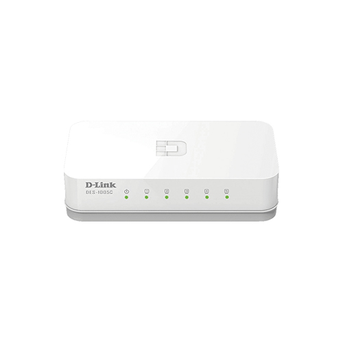 DLINK DES-1005C 5 PORT DESKTOP SWITCH | TECHLAND BD